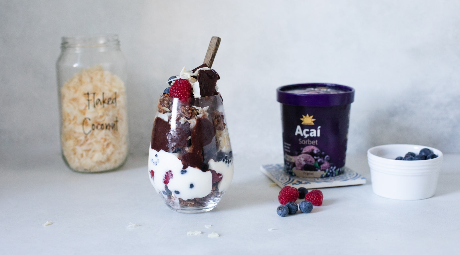 Açaí Sorbet Parfait – Amazonia